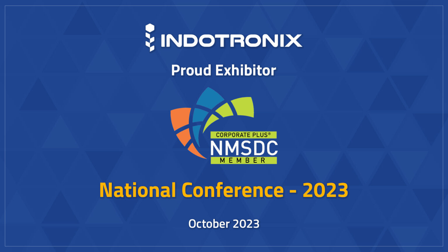 NMSDC Annual Conference, 2023 - Indotronix