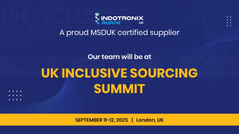 Indotronix Avani UK at the UK Inclusive Sourcing Summit 2025 - Indotronix